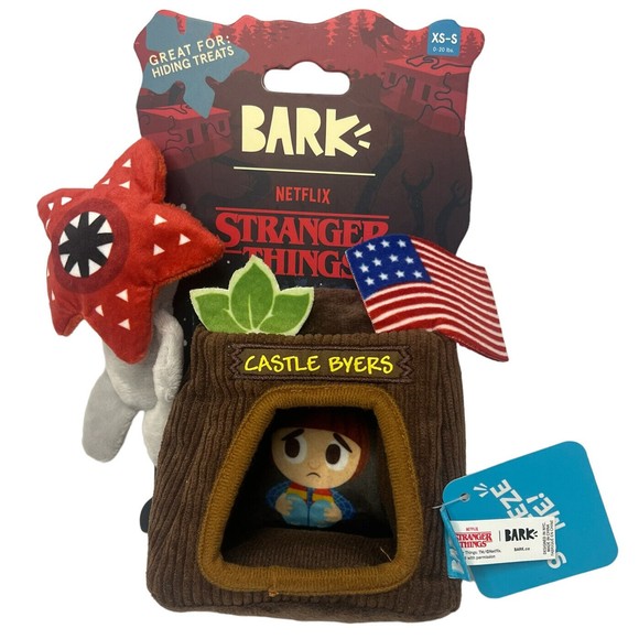 Bark Box | Dog | Bark Box Stranger Things Castle Byers Netflix Dog Toy ...